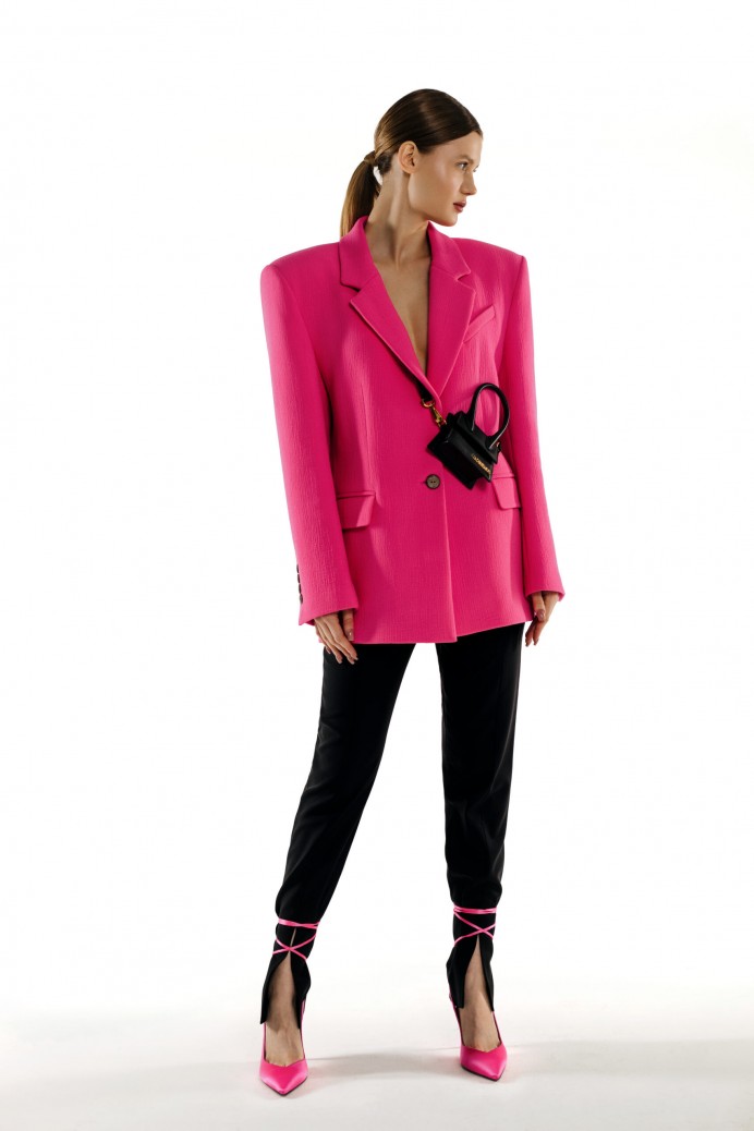 Learato black Pants With Slits Rozmiar XS learato-black-pants-with-slits-rozmiar-xs